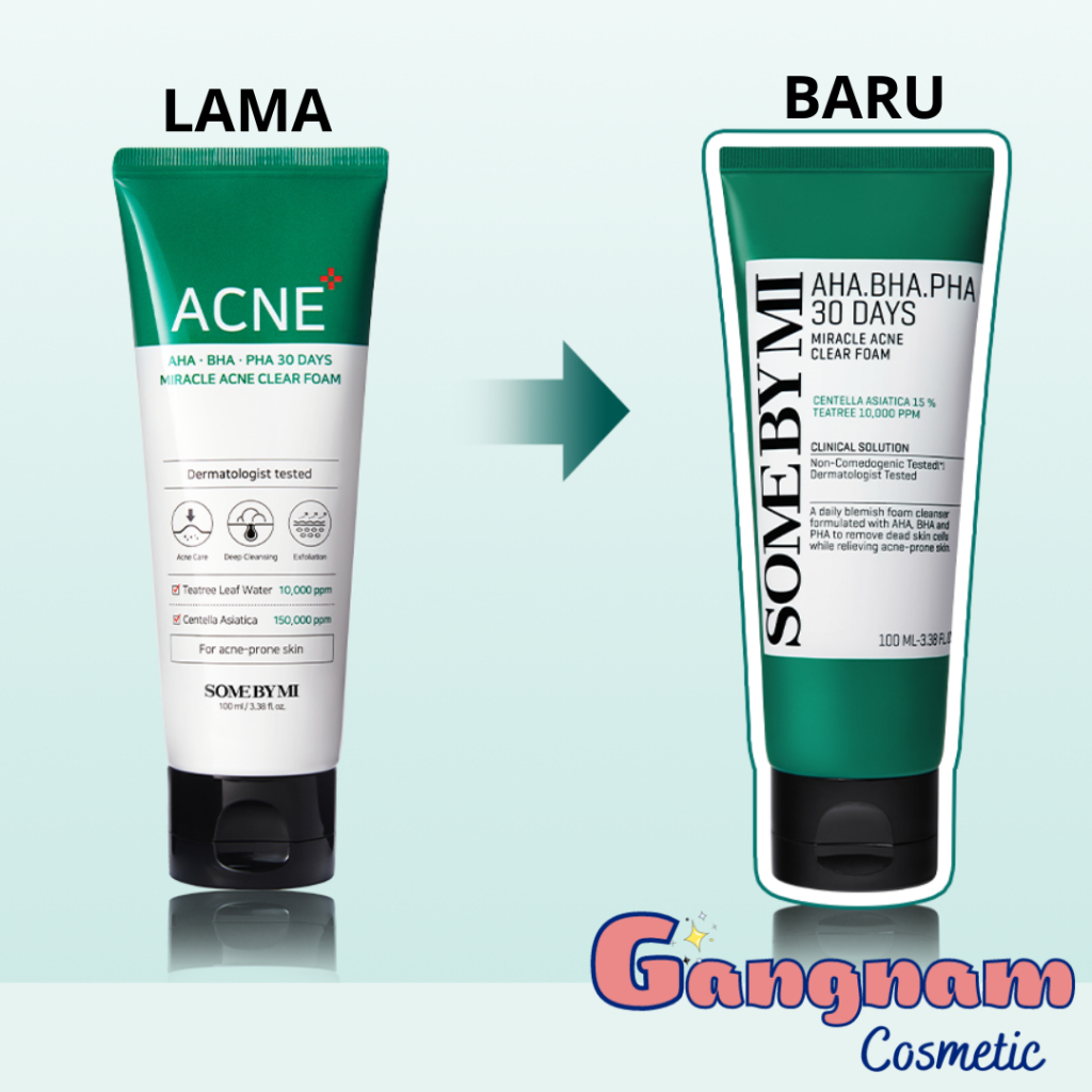 Jual SOME BY MI AHA BHA PHA 30 Days Miracle Acne Clear Foam | Shopee ...