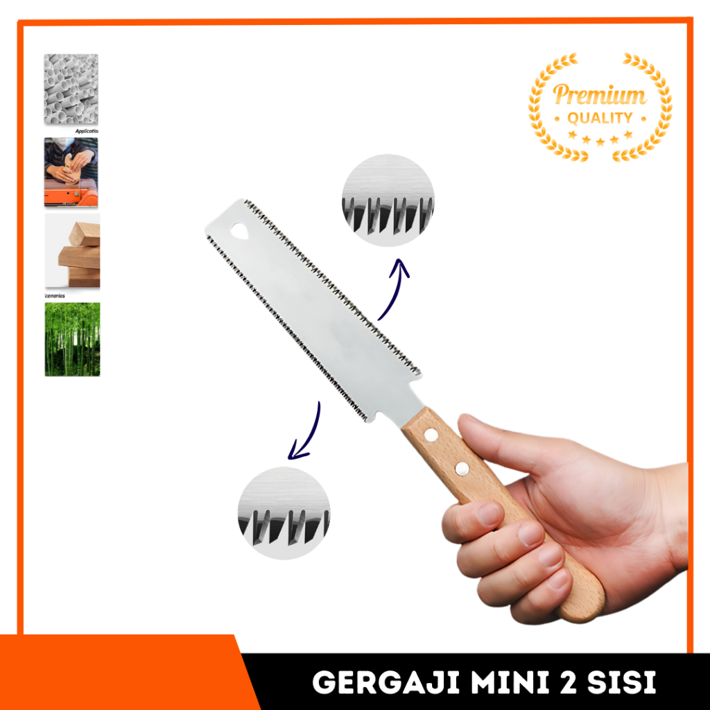 Jual Gergaji Jepang Alikote Cross Cut Japan Hand Saw Tenon Woodworking ...