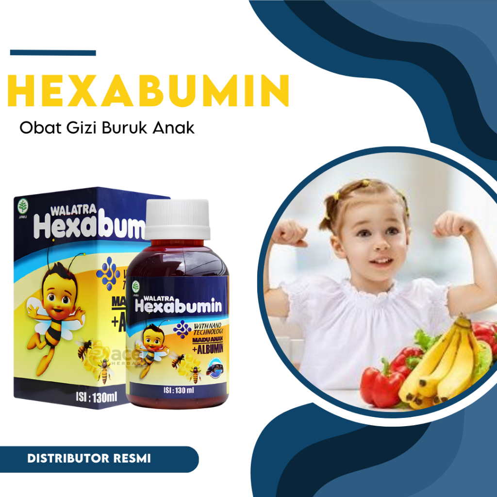 Jual MADU HEXABUMIN - OBAT GIZI BURUK ANAK,MENAMBAH NASU MAKAN ANAK ...