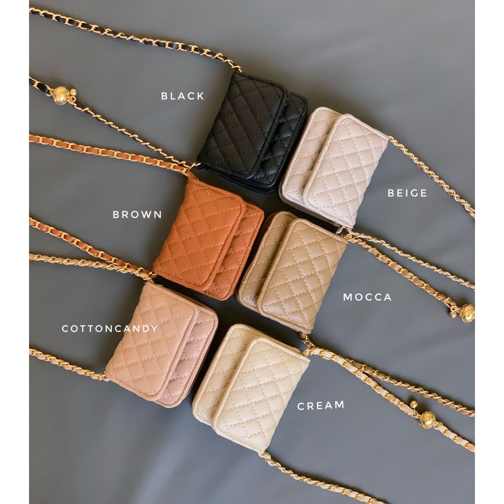 Jual Dompet Tali Panjang Selena Dompet Koin Dompet Kecil Dompet Rantai ...