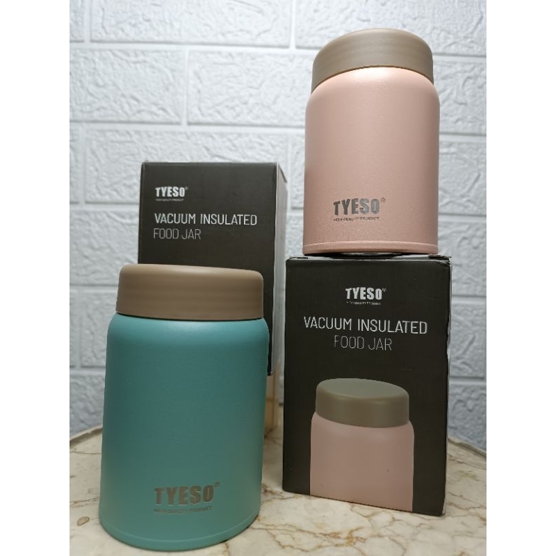 Jual Food Jar TYESO Original | Termos mini Minuman Hangat | Termos minuman Mini Dingin | Shopee ...