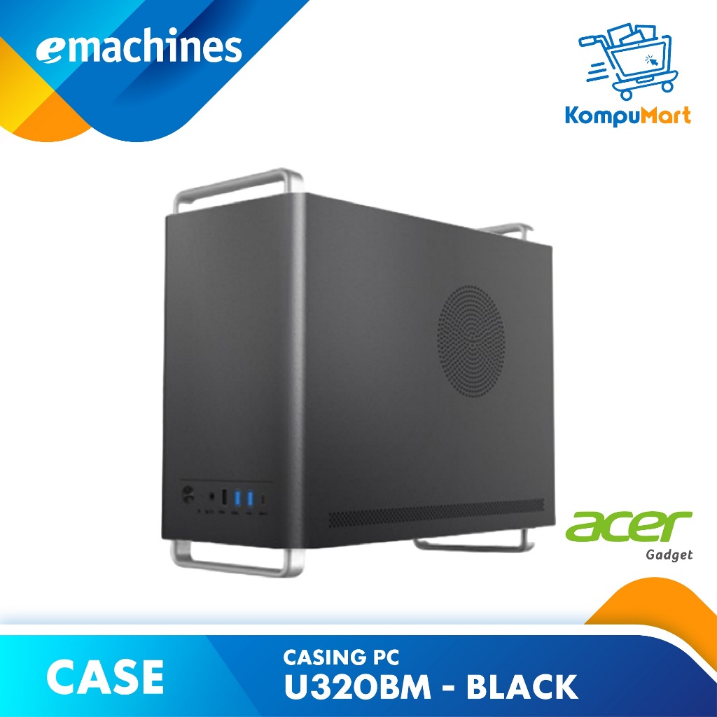 Jual Casing Emachines U320BM Black - MATX Case | Shopee Indonesia