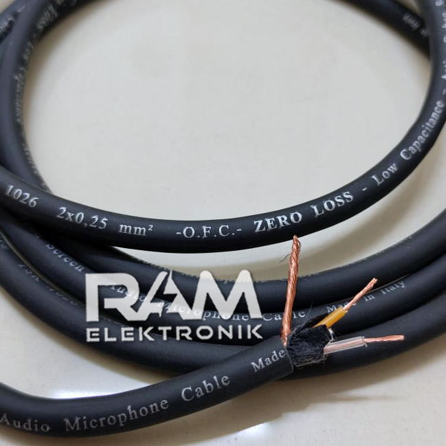 Jual Kabel Microphone Tasker TSK1026 | TSK-1026 Zero Loss Made In Italy ...