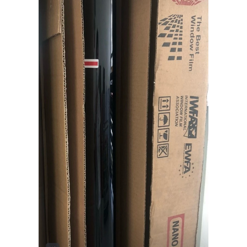 Jual kaca film riben hitam rollan bid 150cm | Shopee Indonesia