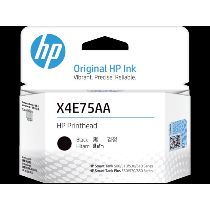 Jual Print Head HP X4E75AA for HP Smart Tank 500 510 515 519 550 610 ...