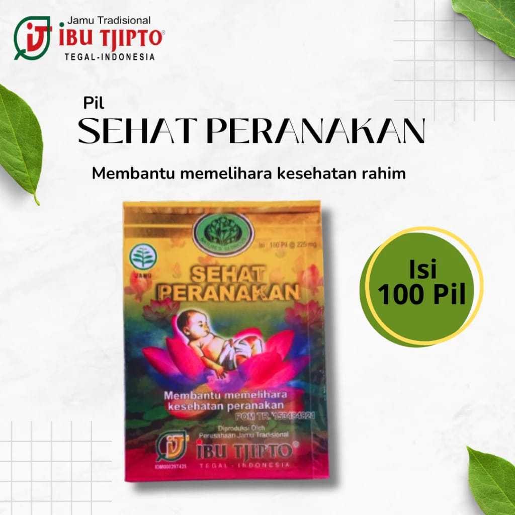 Jual JAMU SEHAT PERANAKAN PIL @100 PIL - JAMU TRADISIONAL IBU TJIPTO ...