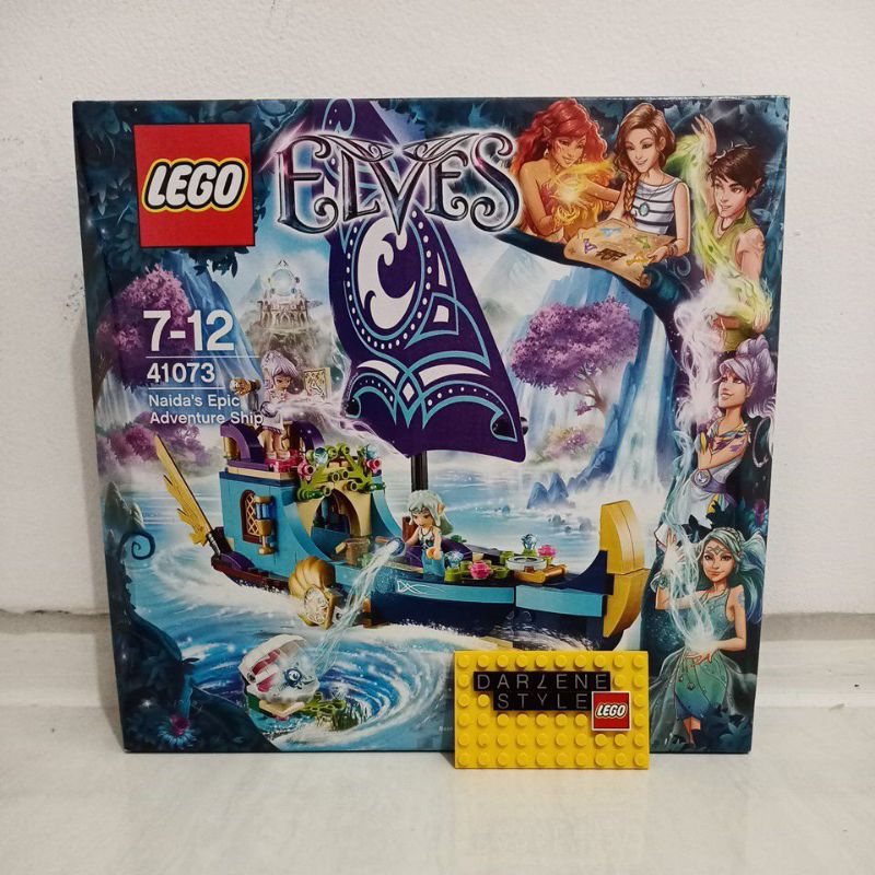 Jual Lego 41073 Elves Naida's Epic Adventure Ship | Shopee Indonesia