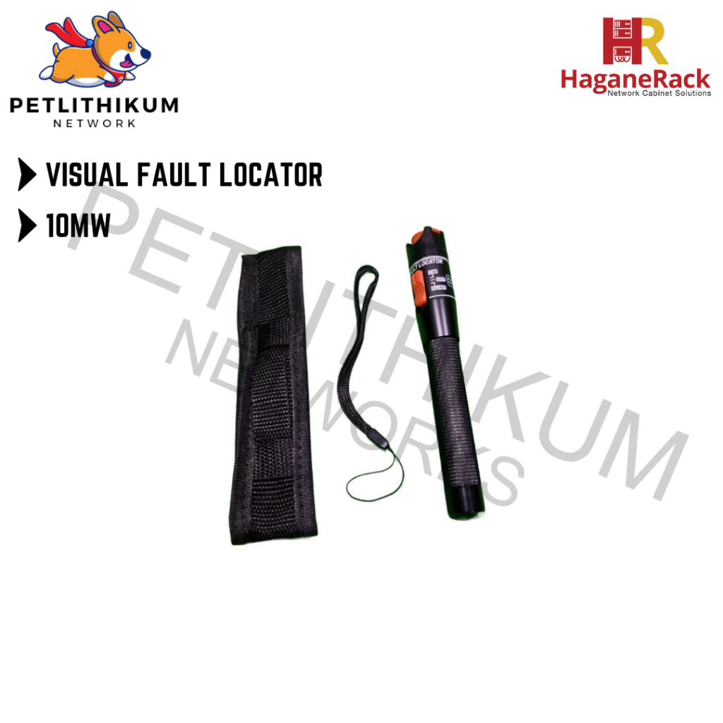 Jual VFL VISUAL FAULT LOCATOR 10MW 10KM ( Senter Laser Kabel Fiber ...