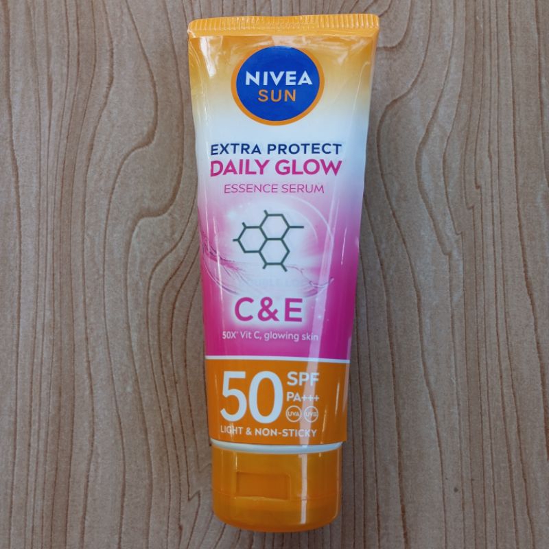 Jual NIVEA Sun Extra Protect Daily Glow Essence Serum Body Lotion SPF ...