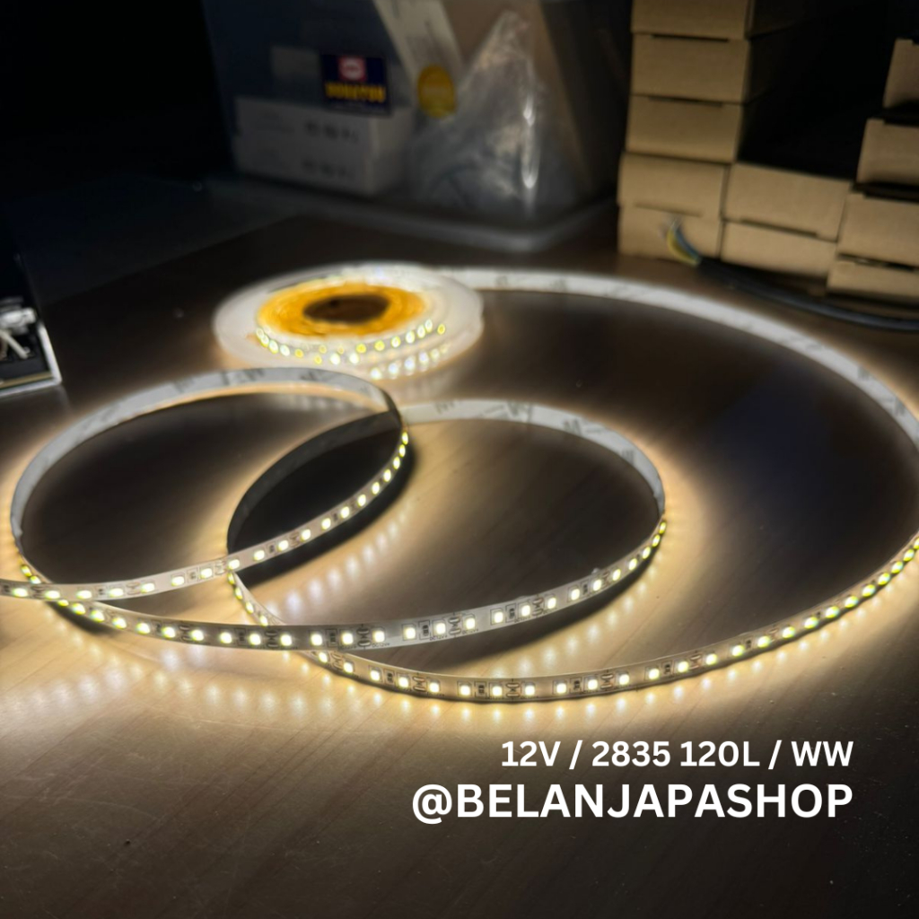 Jual YAMASAKI LED Strip Flexible 12V 2835 120LED SMD NON GEL / DIJAMIN TERANG!!! (WAJIB TRAFO ...