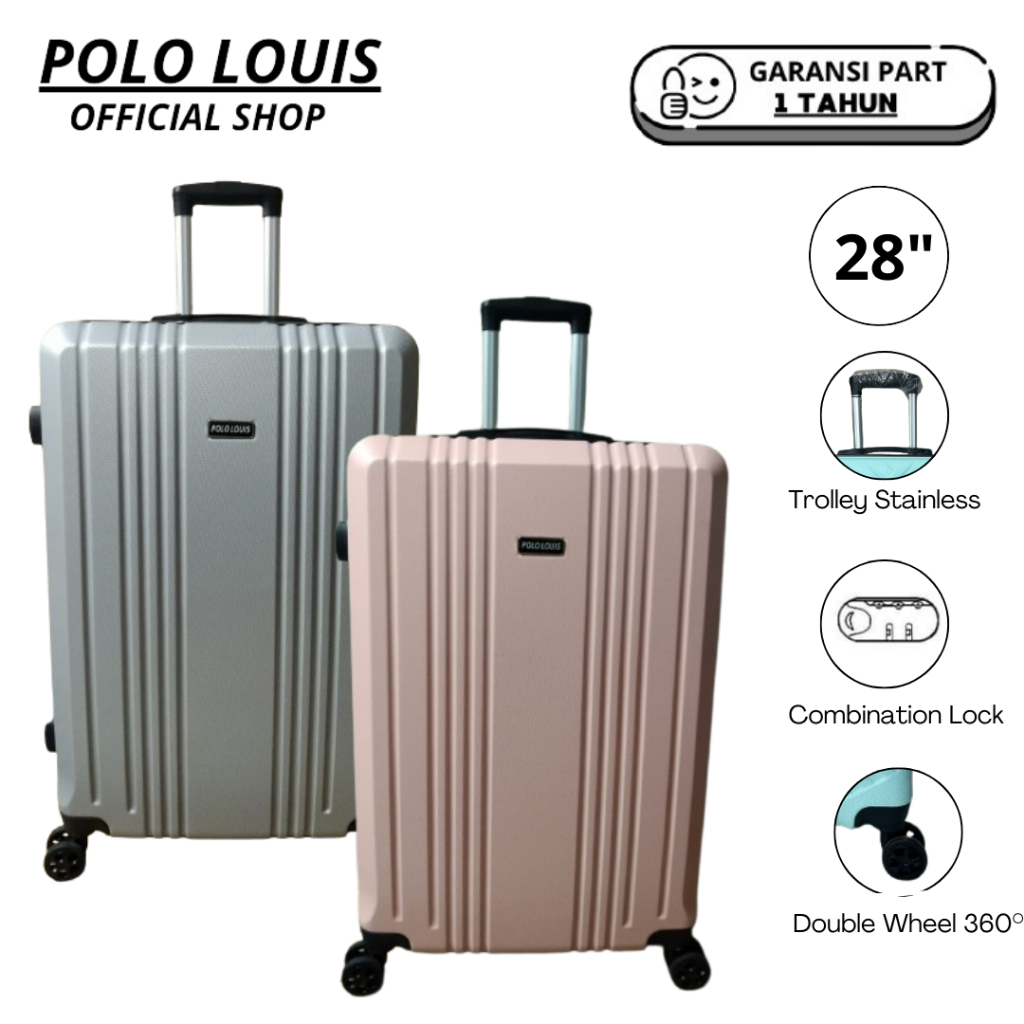 Jual Koper ABS Polo Louis Official 6174 28 Inch GARANSI PART 1 TAHUN ...