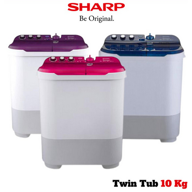 Jual MESIN CUCI SHARP 1090 10KG DOLPHINWAVE | Shopee Indonesia