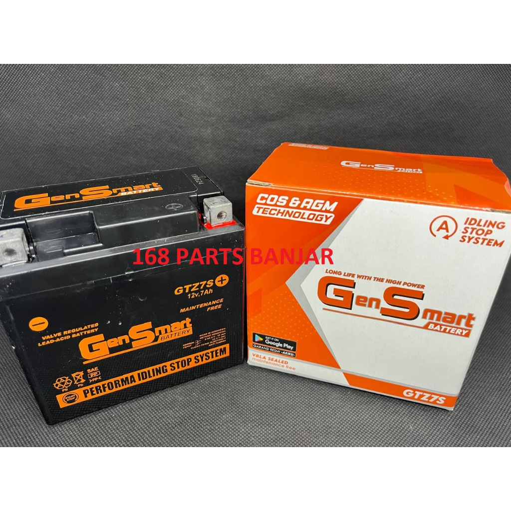 Jual Aki GS Premium Gel / Baterai Motor Kering GTZ 7S / GTZ 6V GS Gen ...