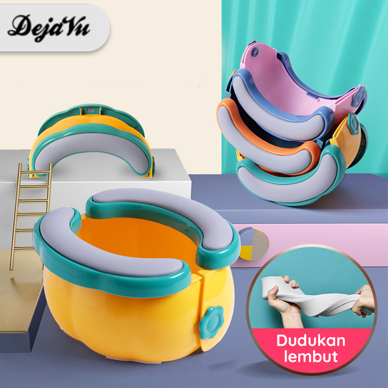 Jual Dejavu Kloset Duduk Portabel Anak Lipat Kursi Toilet Duduk Travel ...