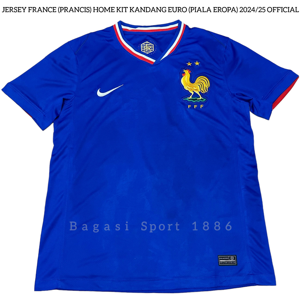 Jual Jersey Baju Bola Negara Prancis Home Kit Kandang Biru Piala Eropa ...
