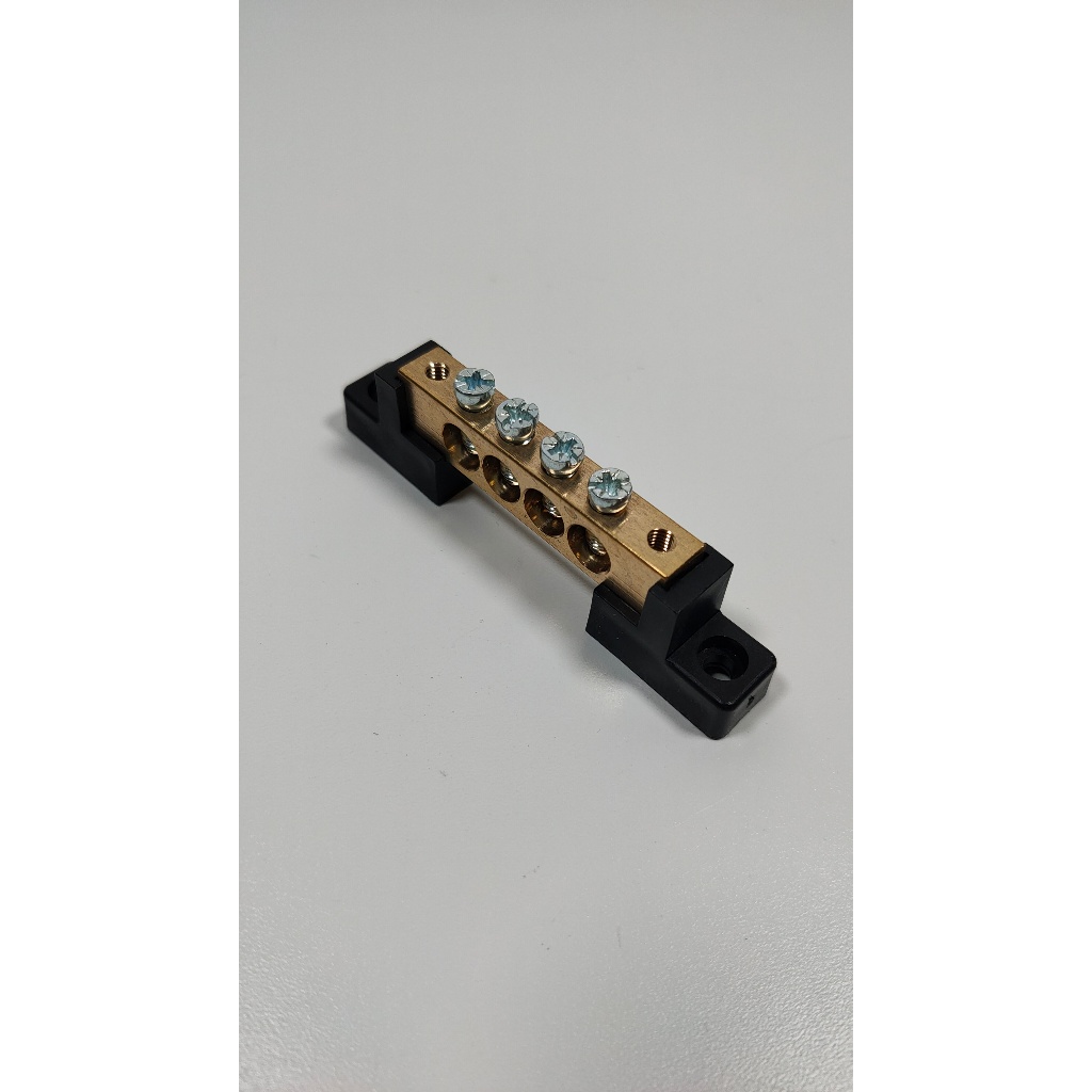 Jual Terminal Nol 4 Pole 8x12mm Baut M5 CJG 12804 | Shopee Indonesia