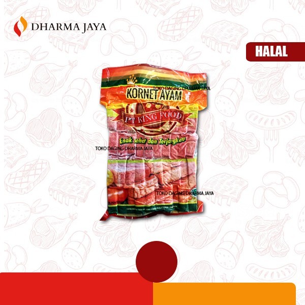 Jual King Food Kornet Ayam 1kg Isi 40pcs | Shopee Indonesia