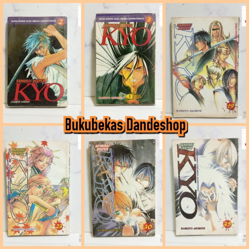 Jual Samurai Deeper Kyo by Kamijyo Akimine - Komik Bekas Preloved Cabutan ELEX | Shopee Indonesia