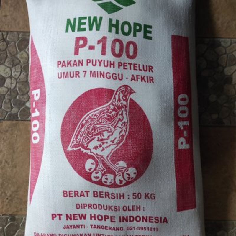 Jual [50 Kg] P100 pakan Burung Puyuh Komplit | Shopee Indonesia