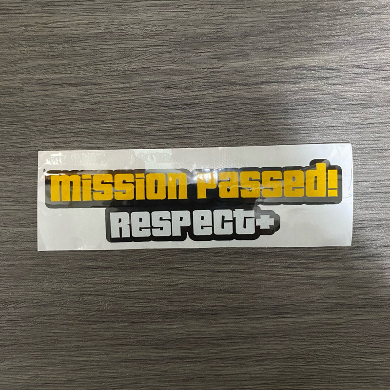 Jual Sticker Mission Passed GTA | KEREN & MURAH | Shopee Indonesia