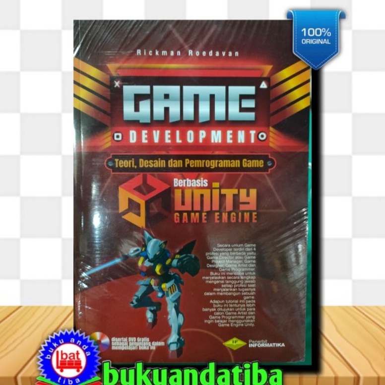 Jual KODE T95O BUKU UNITY TUTORIAL GAME ENGINE DVD GAME DEVELOPMENT ORIGINAL | Shopee Indonesia