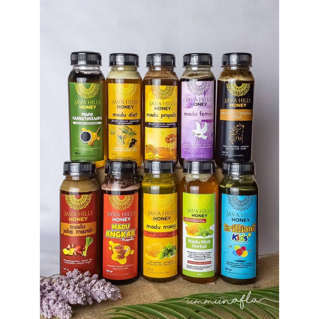 Jual Madu Herbal 320 gr javahills honey | Shopee Indonesia