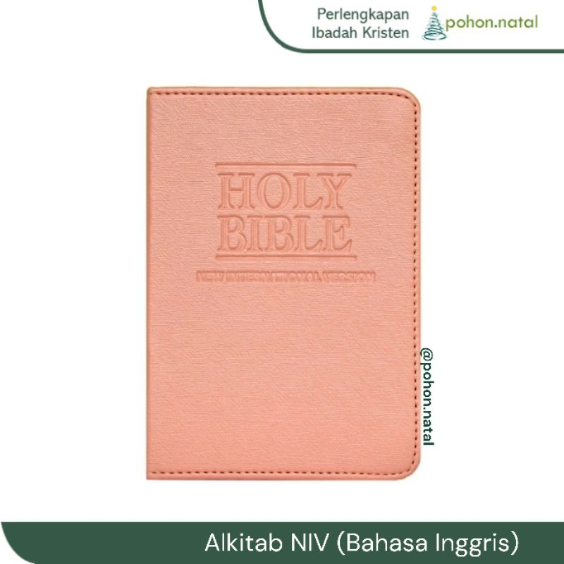 Jual Holy Bible NIV Alkitab Bahasa Inggris LAI | Shopee Indonesia