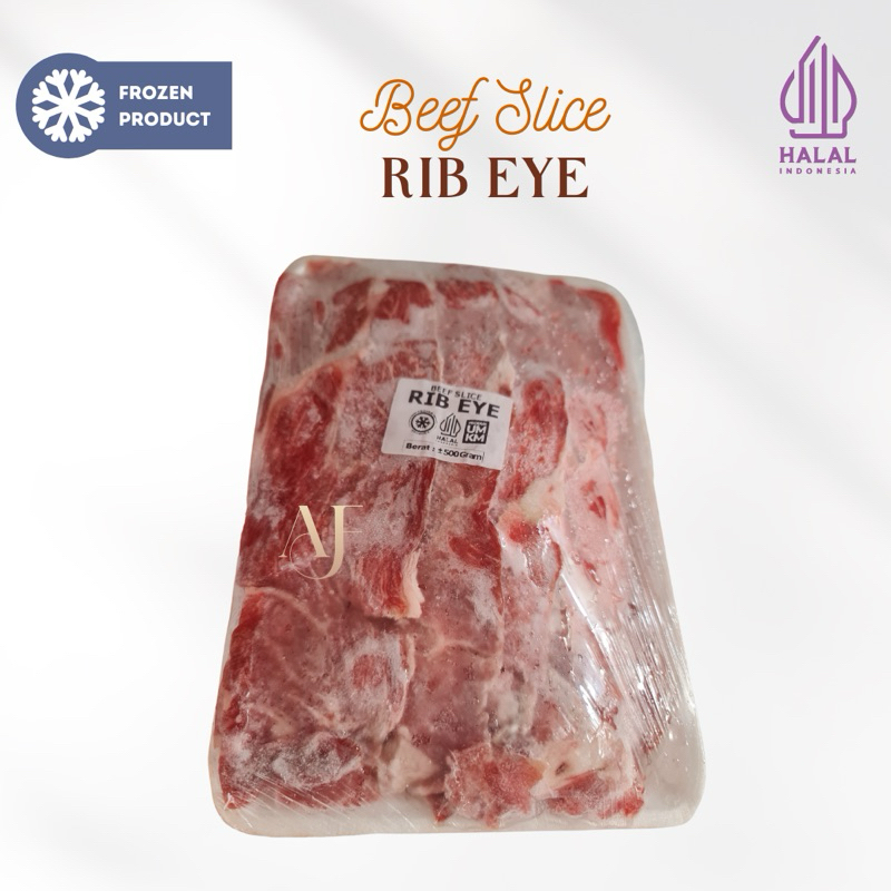 Jual Beef Slice Rib Eye / Daging Rib Eye / Daging Slice Iga / Daging ...