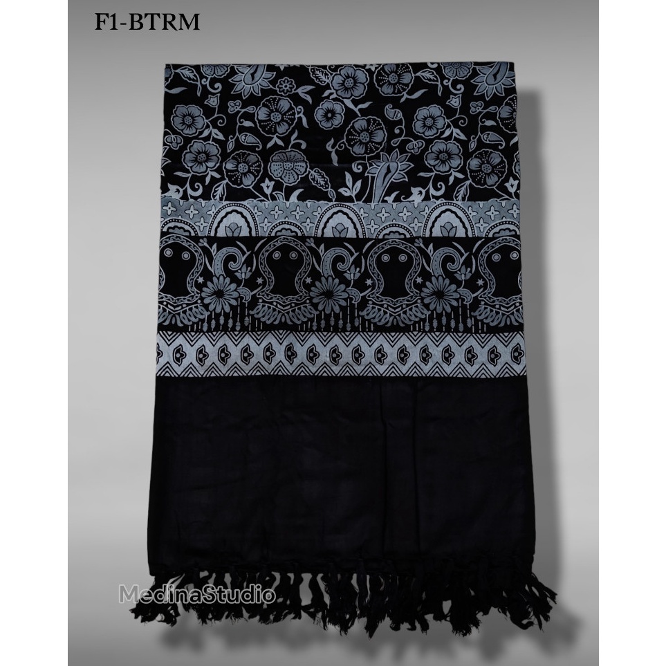 Jual Sorban Arab Serban Habib Motif Batik Terbaru Syal Hitam Slendang ...