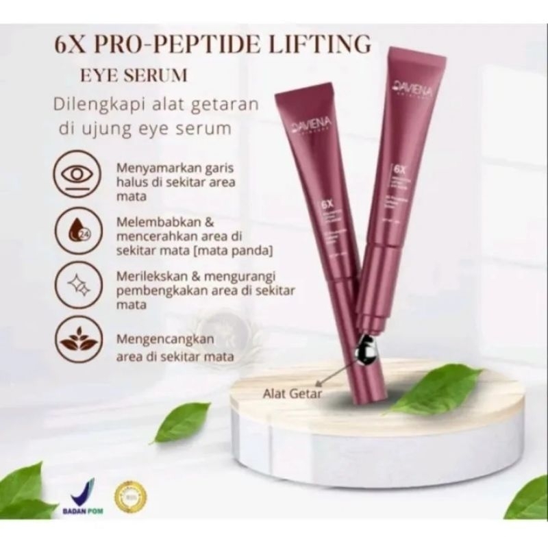 Jual DAVIENA Skincare 6x Pro Peptide Lifting Eye Serum | SERUM MATA ...
