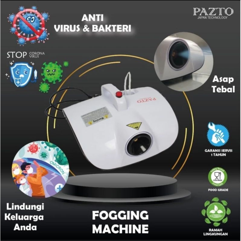 Jual Alat Mesin Fogging Mobil Rumah Kantor Car Fog Machine | Shopee ...