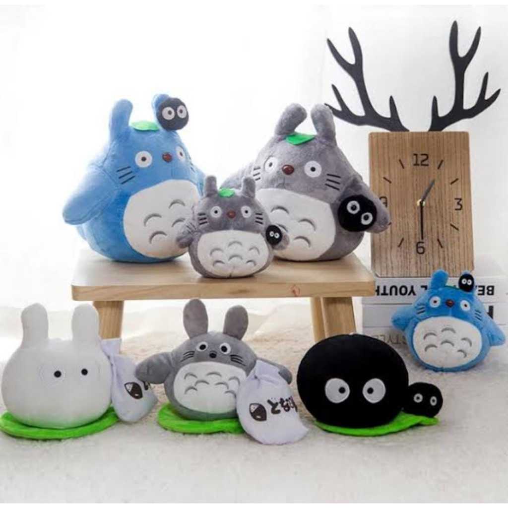 Jual Boneka Studio Ghibli - My Neighbor Totoro Boneka TOTORO | Shopee ...