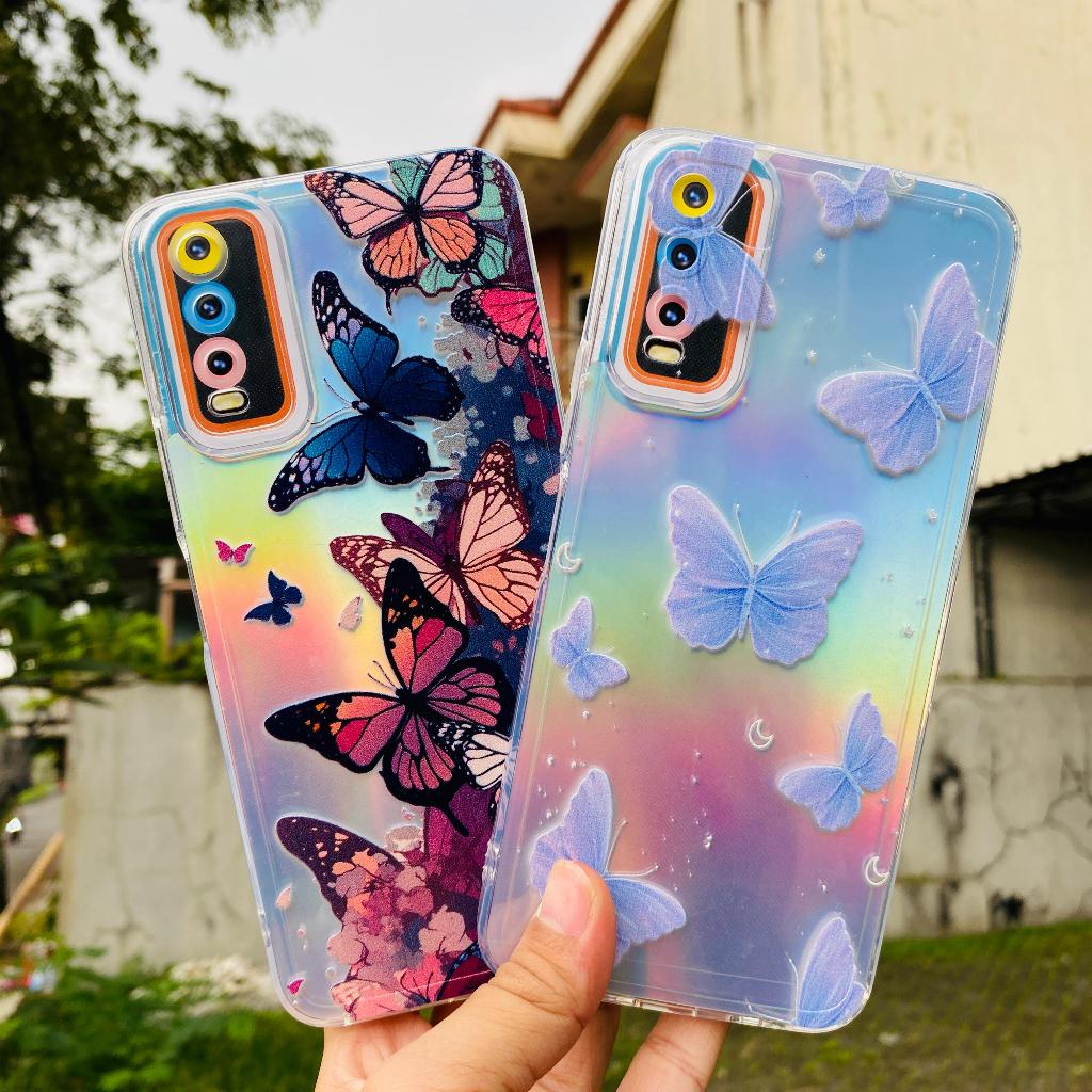 Jual Case Hologram Fashion BUTTERFLY REDMI NOTE 13 4G NOTE 13 5G NOTE ...