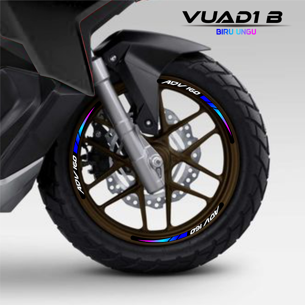 Jual Stiker Velk ADV Reflektif/Nyala Velg Honda Adv 160/150 Tinta Laser ...