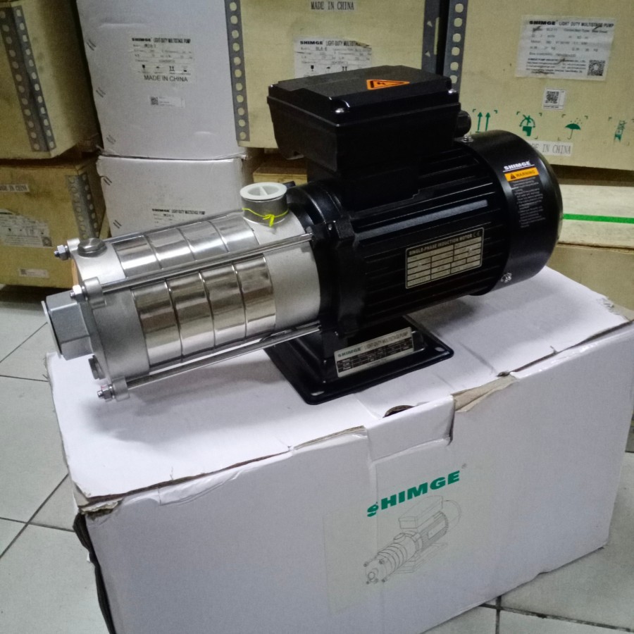 Jual Pompa SHIMGE BWJ 4-5, 1 phase (Horizontal Multistage Centrifugal Pump) | Shopee Indonesia
