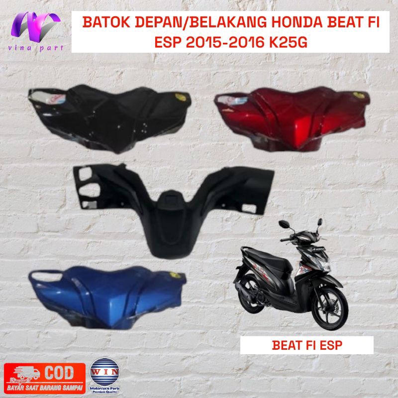Jual batok belakang batok depan beat fi esp k25 2015 biru hitam merah ...