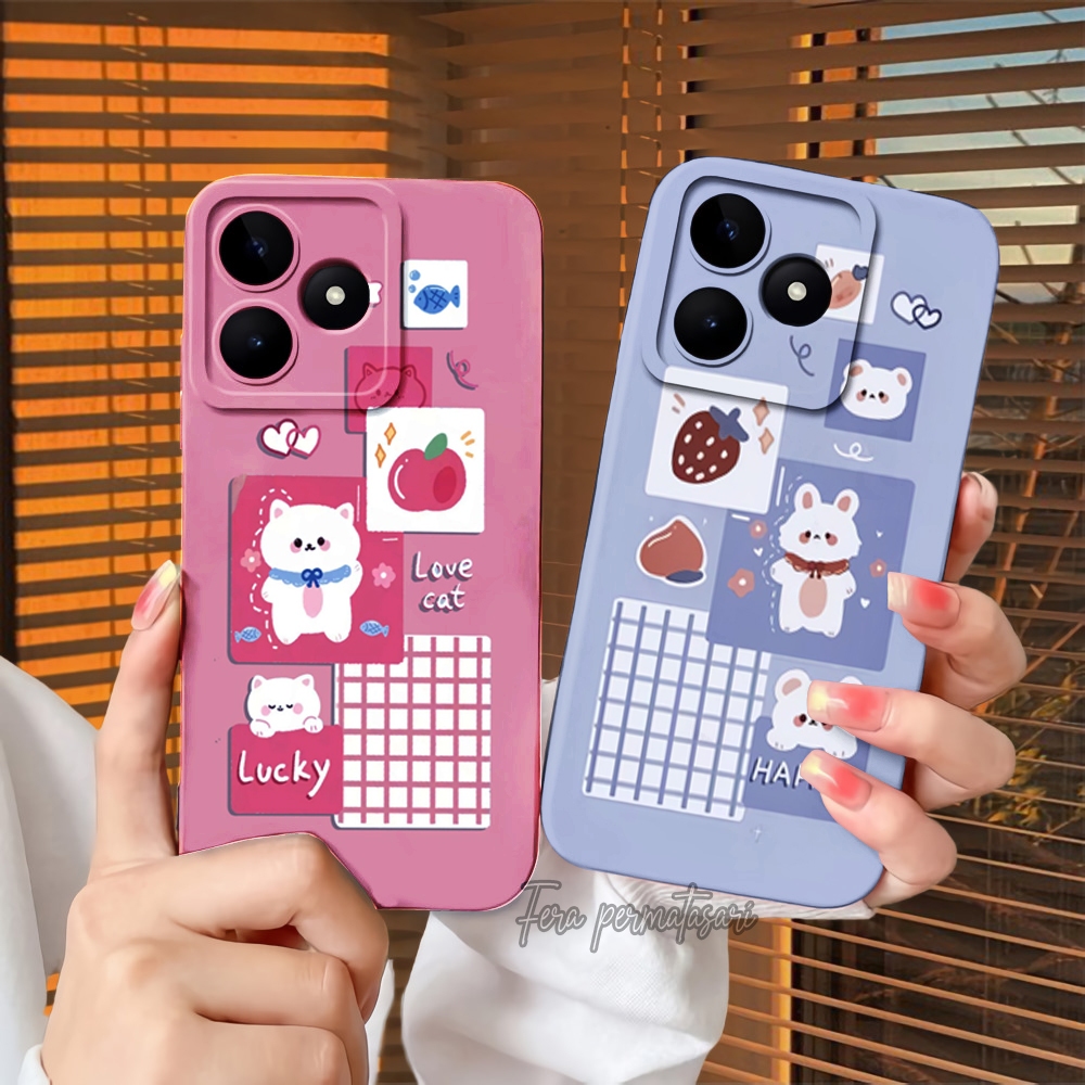 Jual DS - 48 CASE COUPLE REALME C63 / C61 TERBARU 2024 - SILIKON ...
