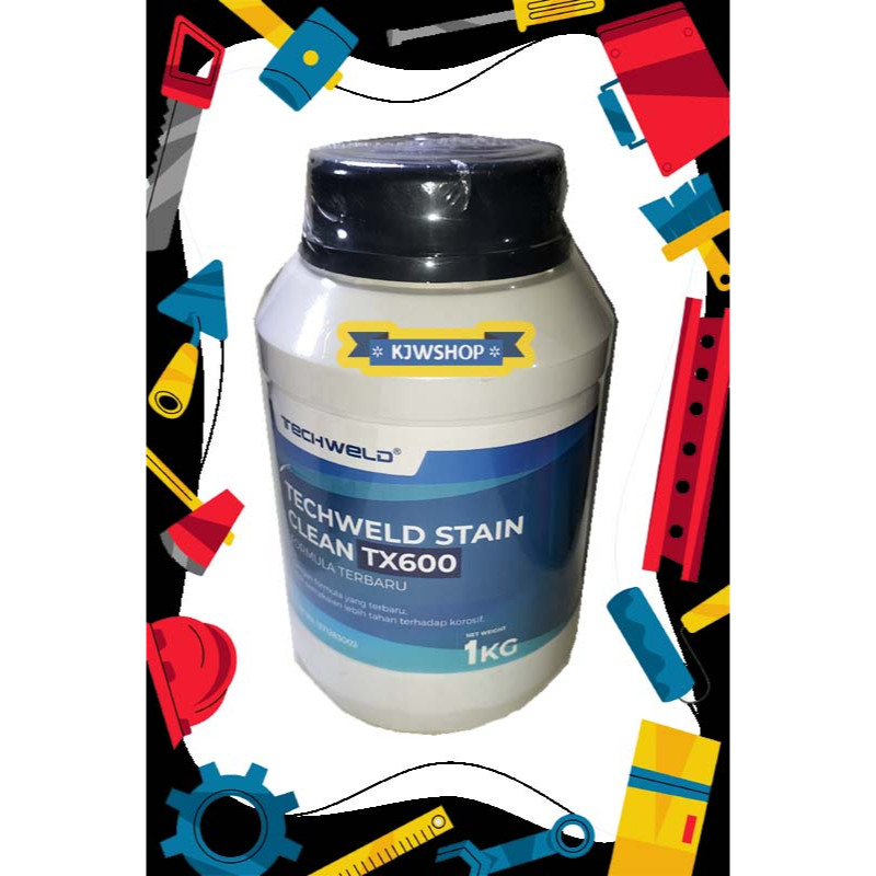 Jual Gel Pembersih Stainless Techweld Stain Clean 1kg Pickling Gel ...