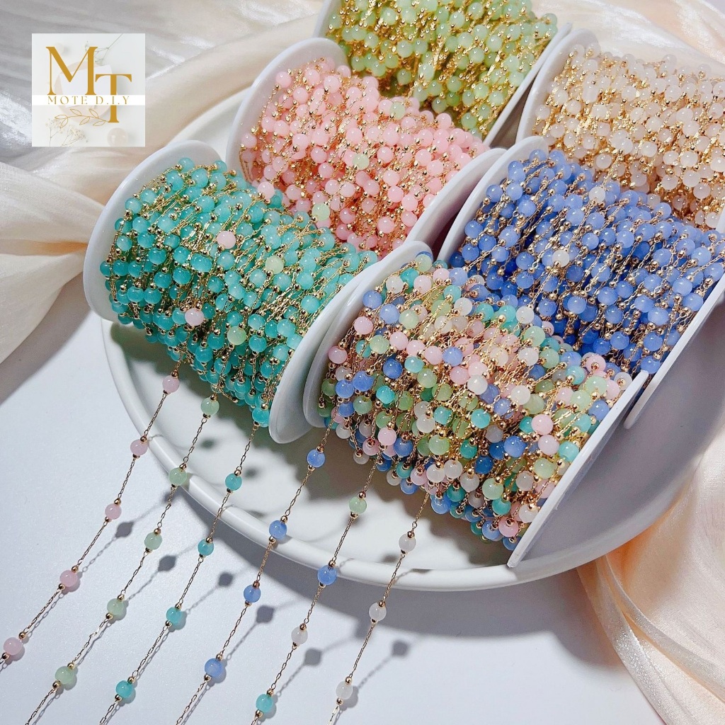 Jual MOTEDIY - [401] 1meter Rantai Aksessoris Kalung Gelang DIY ...