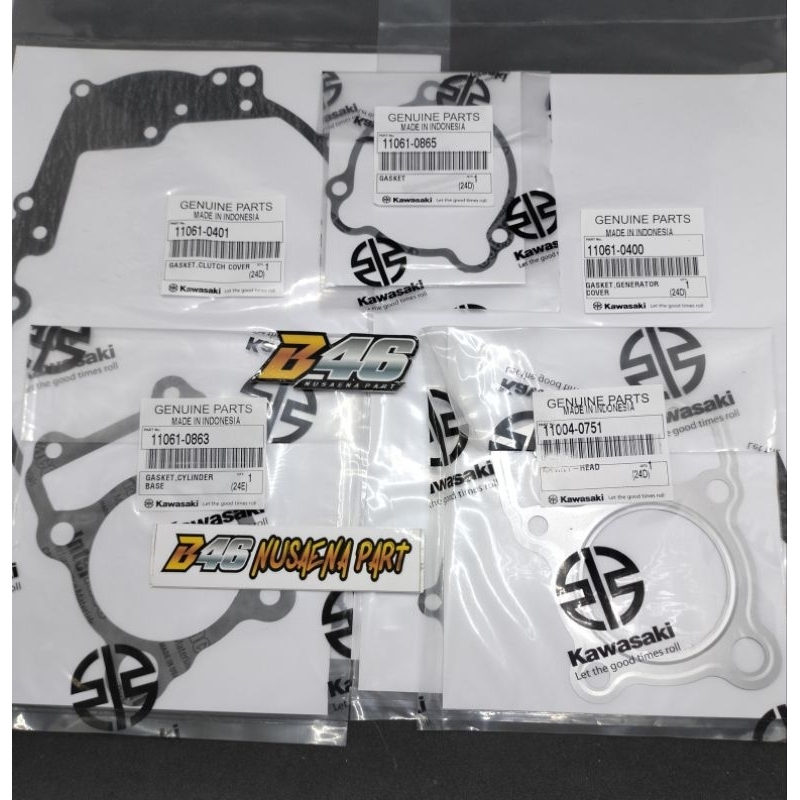 Jual PAKING MESIN KAWASAKI KLX DTRACKER 150 ALL SERIES | Shopee Indonesia