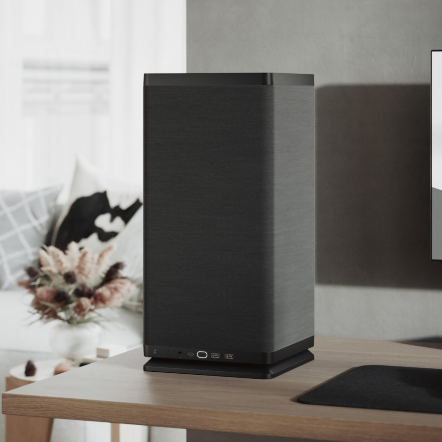 Jual FRACTAL MOOD LIGHT GRAY SMALL FORM FACTOR MINI ITX PC CASE CASING ...