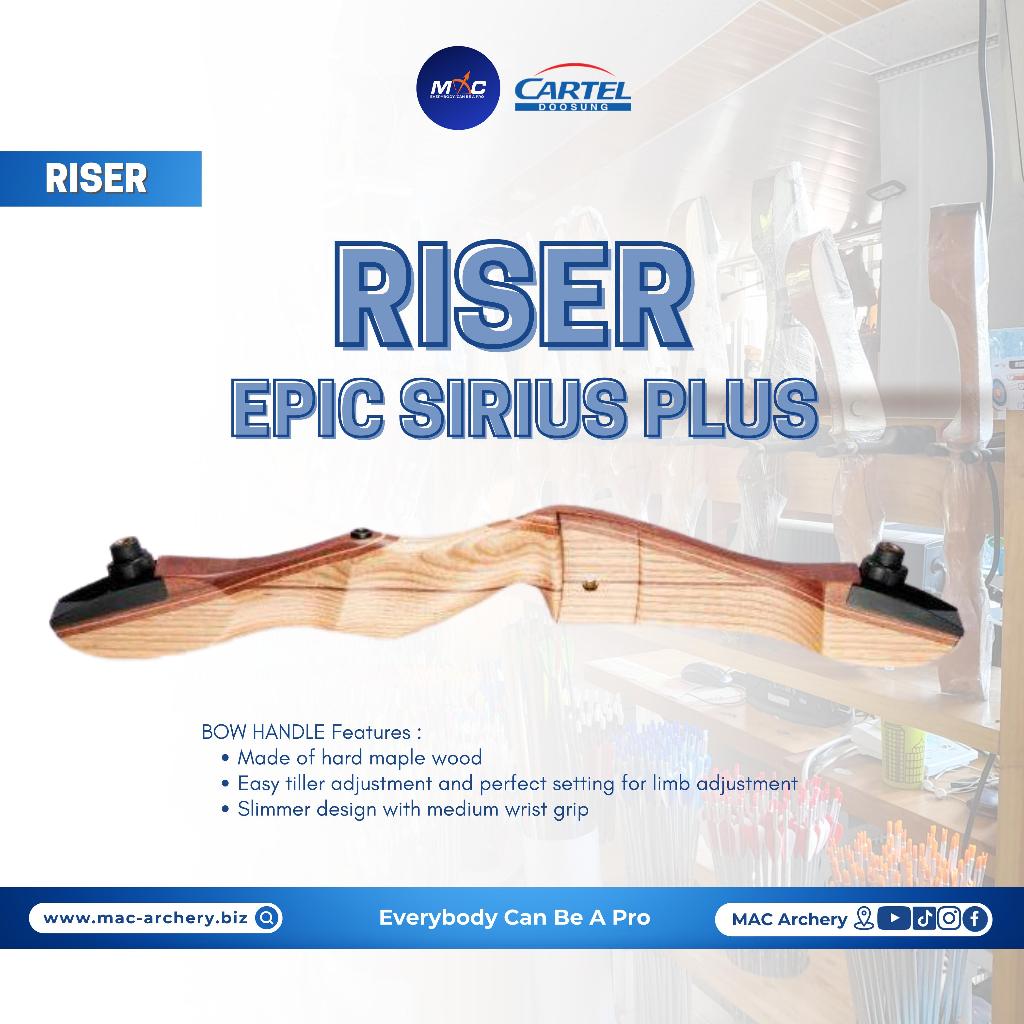 Jual Riser Handle Cartel Sirius Plus Wooden Riser RH | Shopee Indonesia