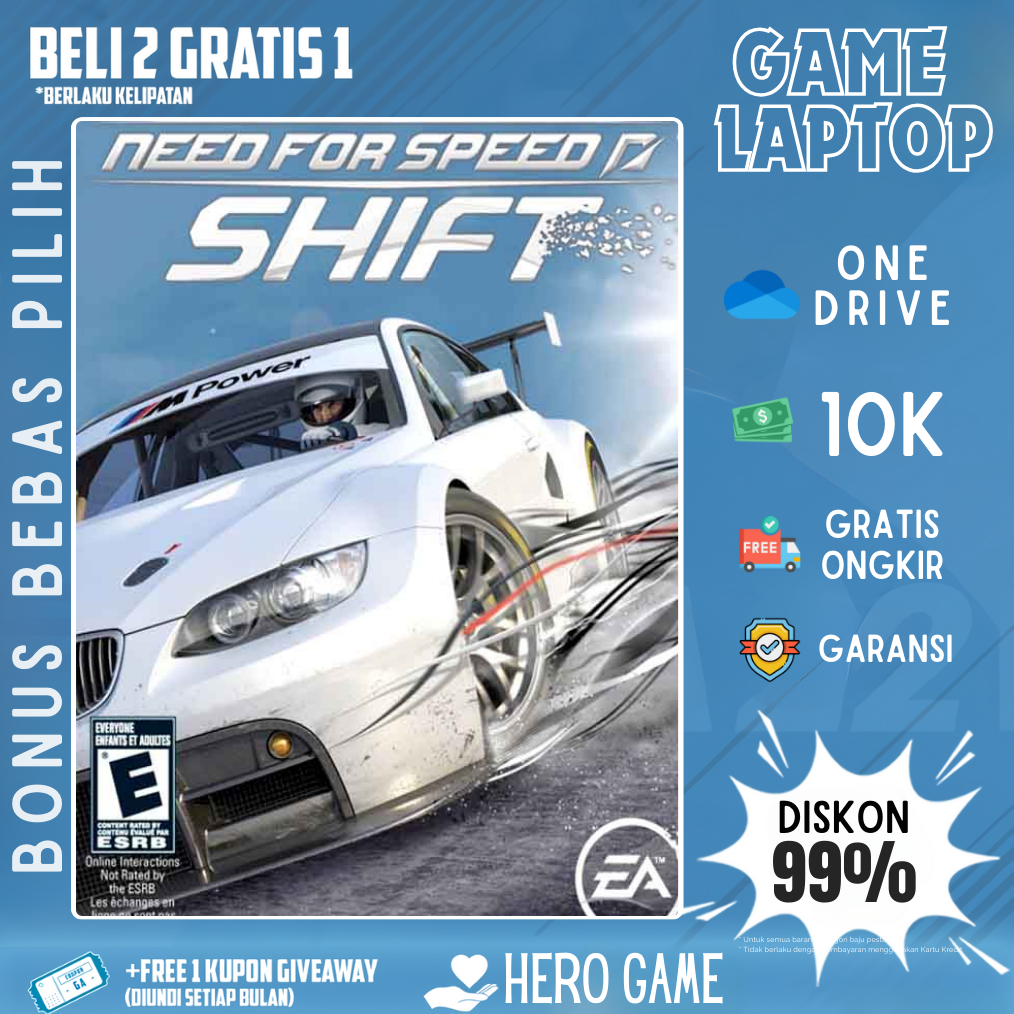Jual NEED FOR SPEED SHIFT - LINK DOWNLOAD - GAME PC - GAME LAPTOP ...