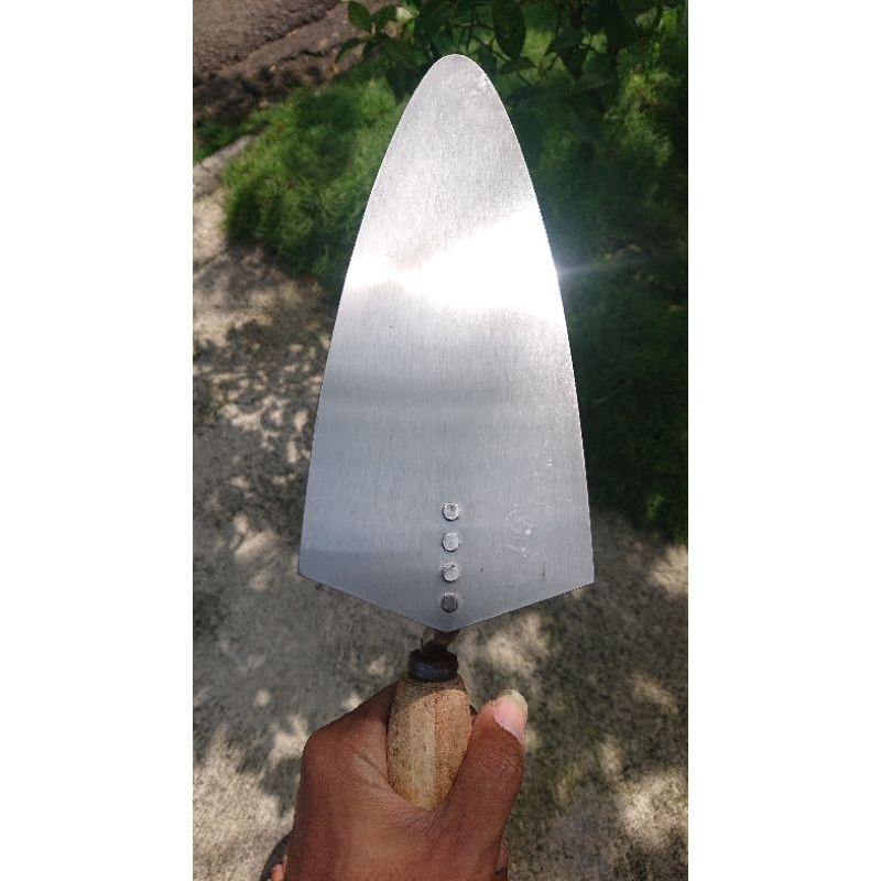 Jual Sendok Semen Cetok Baja Asli 20cm - Perkakas Tukang Galur Ori ...