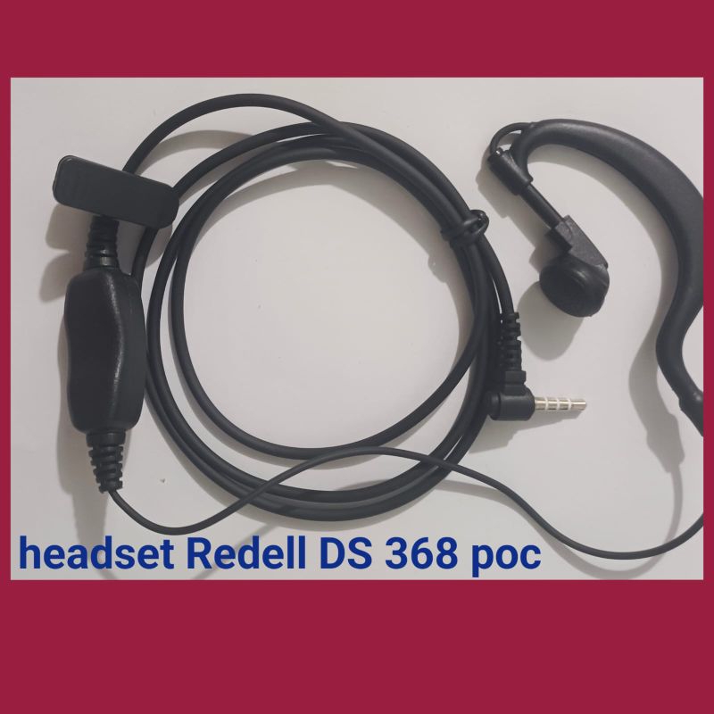 Jual Headset POC HT redell DS 368poc suara jernih sebelum order di baca ...