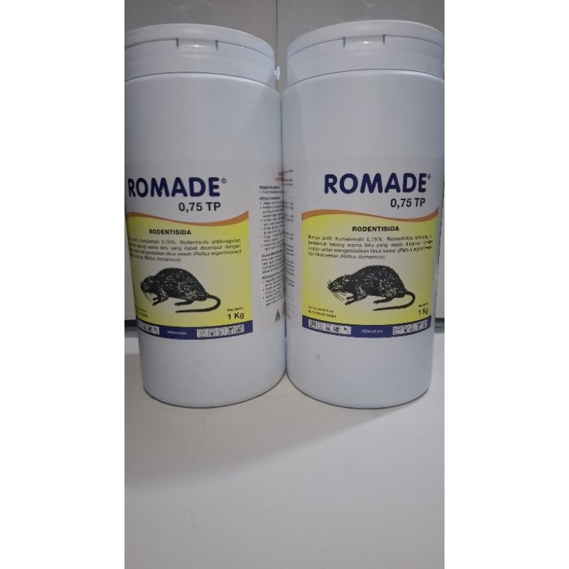 Jual romade 0,75 TP rodentisida racun tikus berbentuk bubuk | Shopee ...