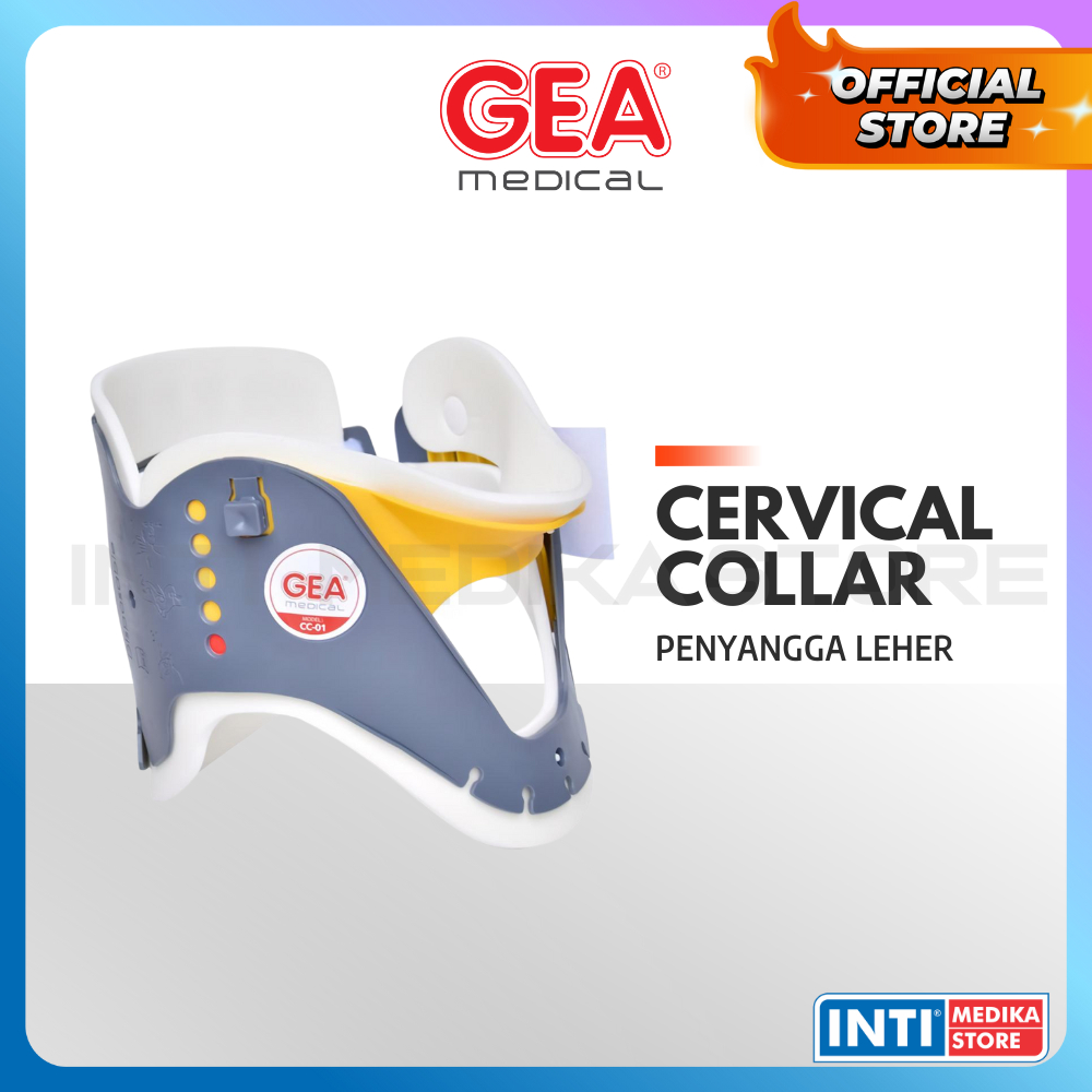 Jual GEA - Cervical Collar CC-01 | Penyangga Cedera Leher Patah ...