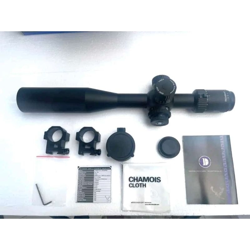 Jual RIFLESCOPE TELESCOPE DISCOVERY CROSS-X 4-16x44 SFIR FFP ZERO STOP ...