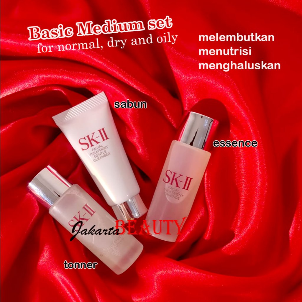 Jual SK II SET PEMULA DENGAN FACIAL TREATMENT ESSENCE SK-II SK2 | Shopee Indonesia