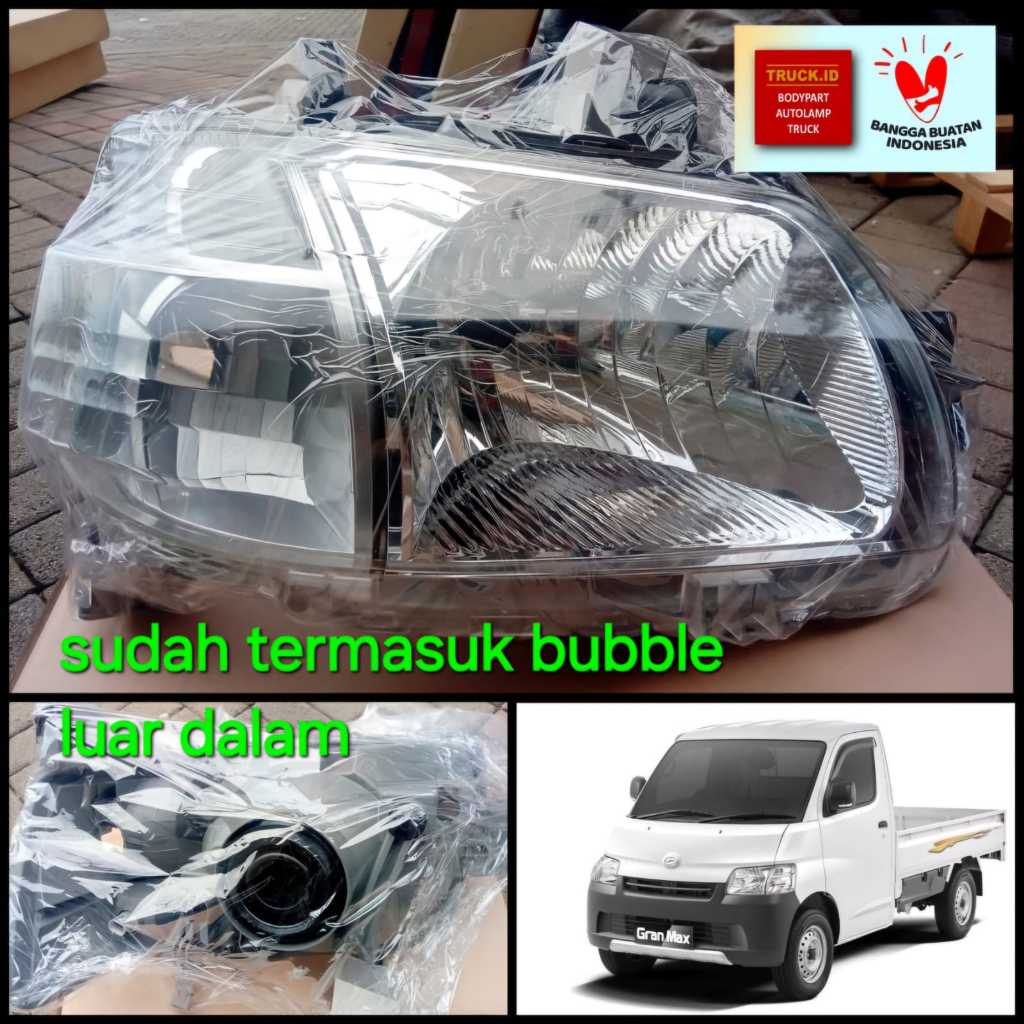Jual HEADLAMP LAMPU DEPAN BESAR HEAD LAMP DAIHATSU GRANMAX GRANDMAX ...